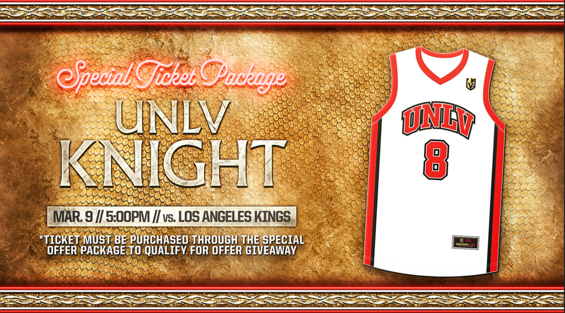 Vegas Golden Nights Discounted Ticket Pricing | | UNLV